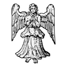 Angel - Traceable Heraldic Art
