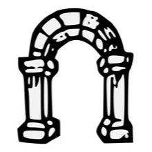 Arch - Traceable Heraldic Art