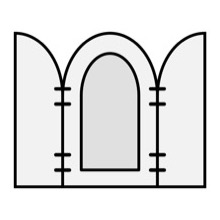 Door - Traceable Heraldic Art