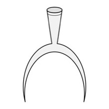 Arrowhead - Traceable Heraldic Art