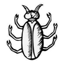 Beetle - Traceable Heraldic Art