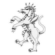 Bog Beast - Traceable Heraldic Art