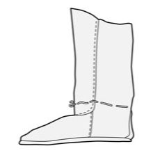 Boot - Traceable Heraldic Art