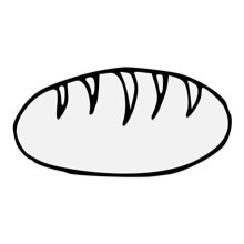 Bread - Traceable Heraldic Art