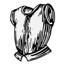 Breastplate - Traceable Heraldic Art