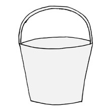 Bucket - Traceable Heraldic Art