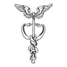Caduceus - Traceable Heraldic Art