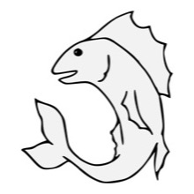 Carp - Traceable Heraldic Art