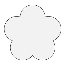 Cinquefoil (Shape) - Traceable Heraldic Art