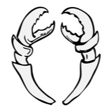 Claw - Traceable Heraldic Art