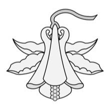 Columbine - Traceable Heraldic Art