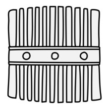 Comb - Traceable Heraldic Art