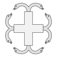 Serpent - Traceable Heraldic Art