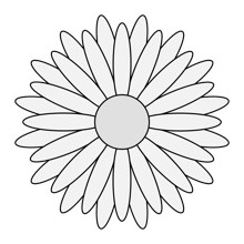 Dandelion - Traceable Heraldic Art