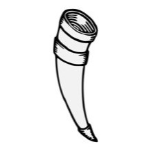 Drinking Horn - Traceable Heraldic Art