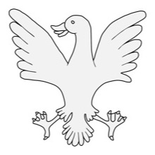 Duck - Traceable Heraldic Art