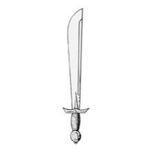 Falchion - Traceable Heraldic Art