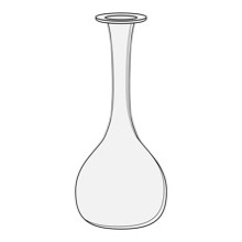 Flask - Traceable Heraldic Art