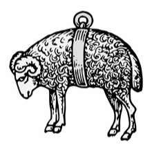 Sheep - Traceable Heraldic Art