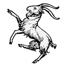 Goat - Traceable Heraldic Art