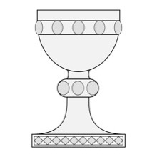 Goblet - Traceable Heraldic Art