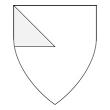 Gyron - Traceable Heraldic Art