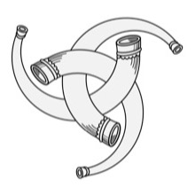 Hunting Horns - Traceable Heraldic Art