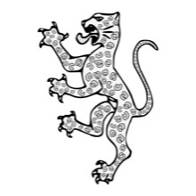 Jaguar - Traceable Heraldic Art