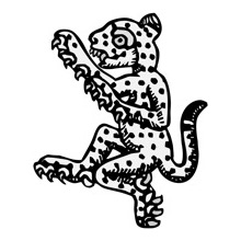 Jaguar - Traceable Heraldic Art