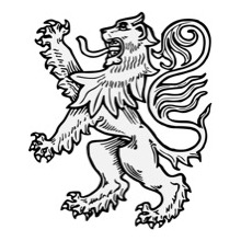 Lion - Traceable Heraldic Art