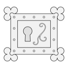 Lock Plate - Traceable Heraldic Art