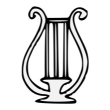 Lyre - Traceable Heraldic Art