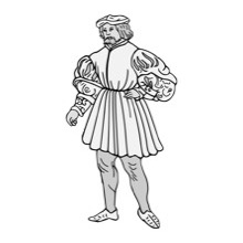 Weidtz trachtenbook, 1530 - Traceable Heraldic Art