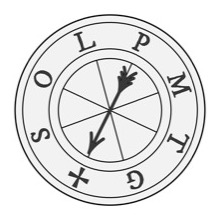 Mariner's Compass - Traceable Heraldic Art
