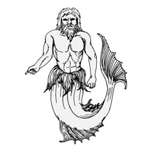 Triton - Traceable Heraldic Art