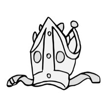 Mitre - Traceable Heraldic Art