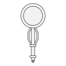 Pan - Traceable Heraldic Art