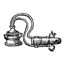 Inkhorn - Traceable Heraldic Art