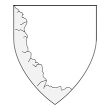 Rock Face - Traceable Heraldic Art