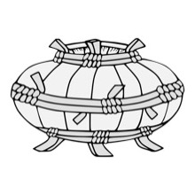 Salt Barrel - Traceable Heraldic Art