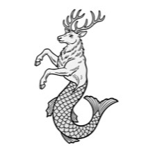 Stag - Traceable Heraldic Art