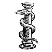 Snake - Traceable Heraldic Art