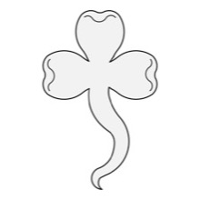 Shamrock - Traceable Heraldic Art