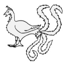 Simurgh - Traceable Heraldic Art