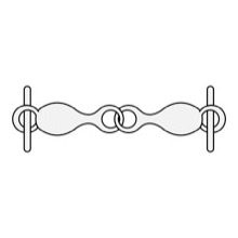 Snaffle-Bit - Traceable Heraldic Art