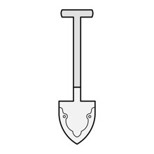 Spade - Traceable Heraldic Art