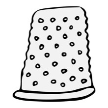 Thimble - Traceable Heraldic Art