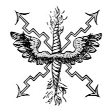 Thunderbolt - Traceable Heraldic Art
