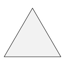 Triangle - Traceable Heraldic Art