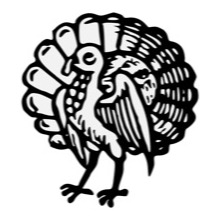 Turkeycock - Traceable Heraldic Art